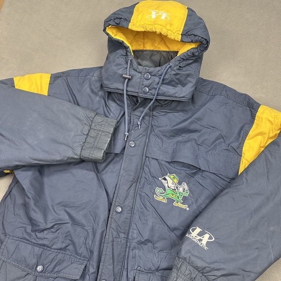 Logo Athletic | Jackets & Coats | Vtg Logo Athletic Notre Dame Fighting ...